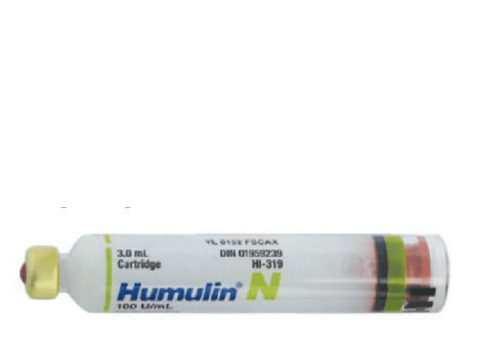 Humulin N Cartridge (5X3ml Cartridges) DIN 01959239 * Ships Mon-Wed ...